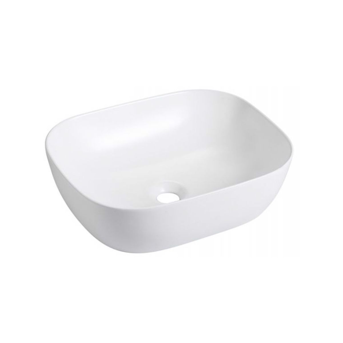 Bathco Spain Olea lavoar 49x40 cm dreptunghiular de blat alb 4072 ...